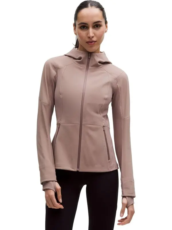 Lululemon Cross Chill Performance Jacket - Ashen Rose
