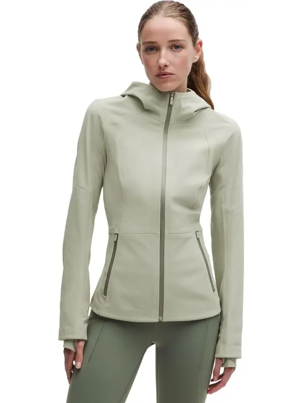 Lululemon Cross Chill Performance Jacket - Fog Green