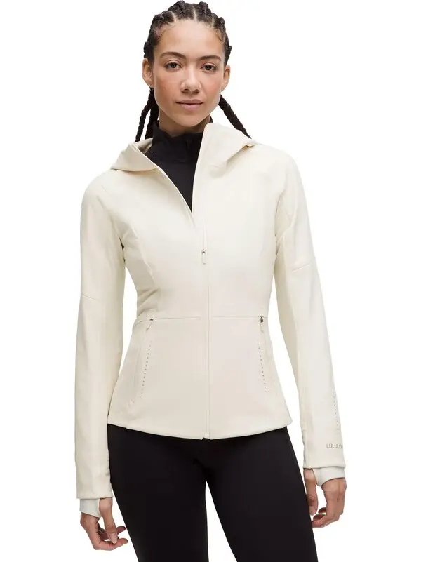 Lululemon Cross Chill Performance Jacket - Light Ivory