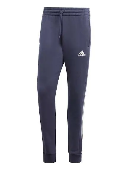 Adidas Essentials Fleece 3stripes Tapered Cuff Pants - Legend Ink
