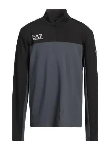 EA7 Half-zip Long Sleeve Sweatshirt - Lead