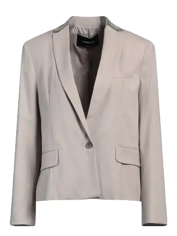 Fabiana Filippi Single-breasted Blazer - Grey