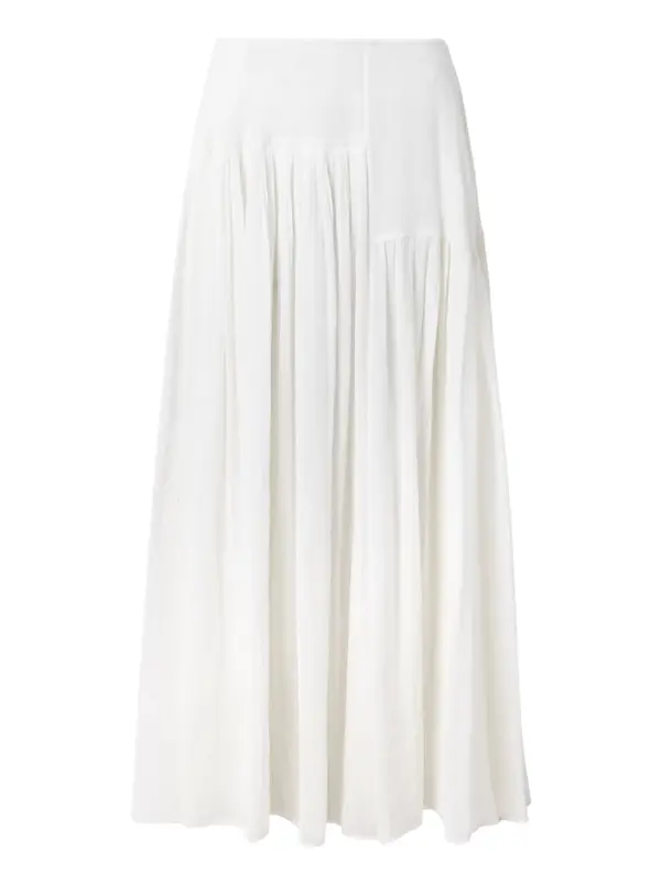 THE ROW Femke Maxi Skirt - White