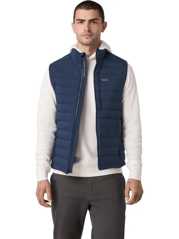Vuori Steadfast Insulated Vest - Blue Coast