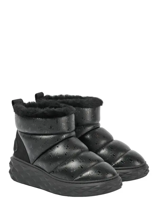 JIMMY CHOO Snow Boots - Black
