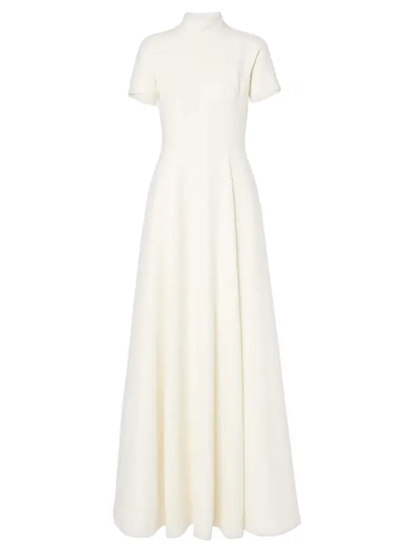 EMILIA WICKSTEAD Malinda High-neck Gown - White