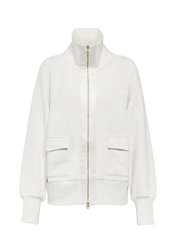 Varley Roxbury Jersey Sweatshirt - Neutrals
