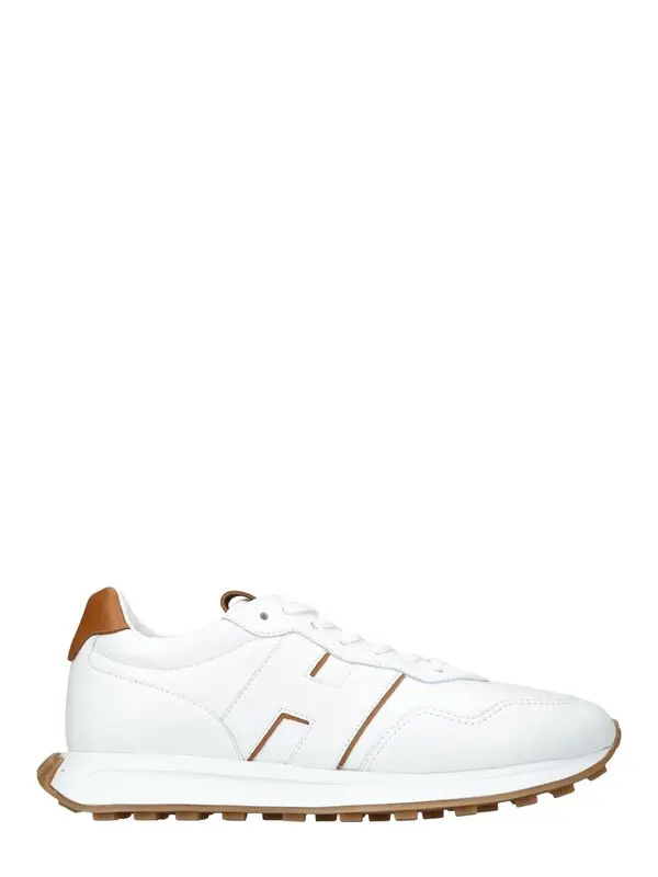 Hogan Leather H641 Allacciato Sneakers - White