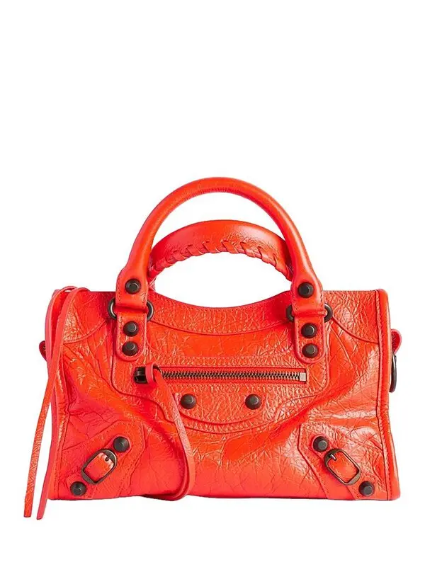Balenciaga Le City Mini Bag - Pop Orange