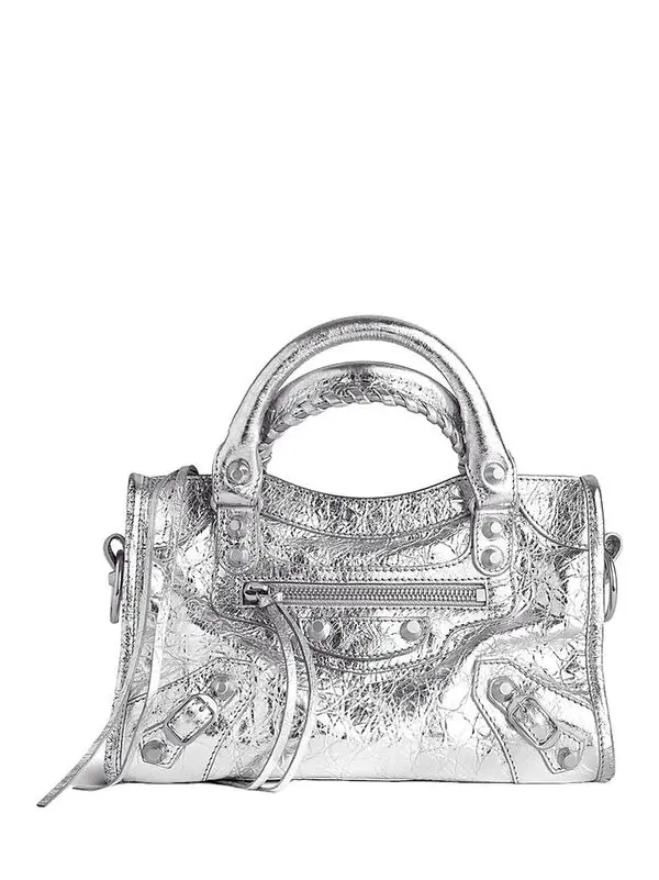 Balenciaga Le City Mini Bag - Silver