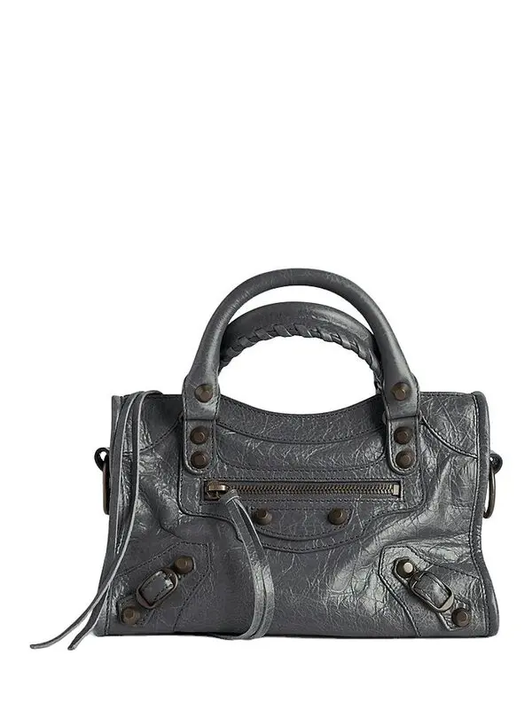 Balenciaga Le City Mini Bag - Volcanic Rock