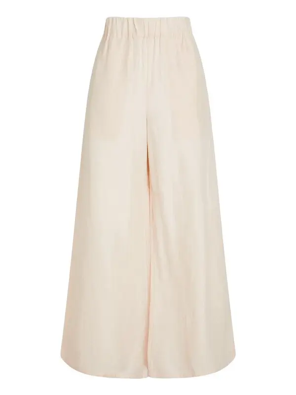 BY MALENE BIRGER Campine Wide-leg Pants - Cream