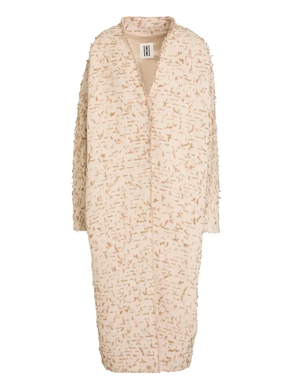BY MALENE BIRGER Pomezia Fil Coupé Wool Coat - Beige