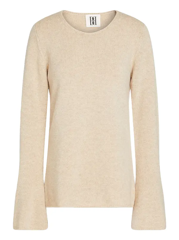 BY MALENE BIRGER Cyrema Wool Sweater - Beige