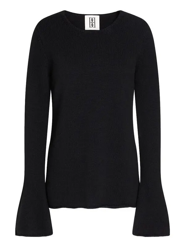 BY MALENE BIRGER Cyrema Wool Sweater - Black