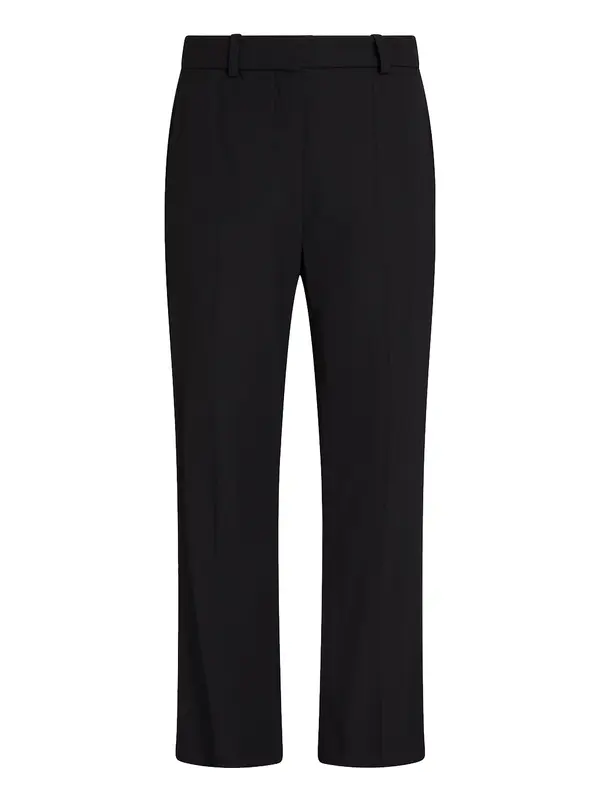 JOSEPH Talia Twill Kick-flare Trousers - Black