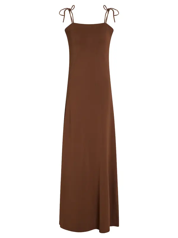 BY MALENE BIRGER Catania Jersey Maxi Dress - Brown