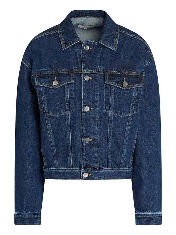 Loulou De Saison Dave Denim Jacket - Dark Denim