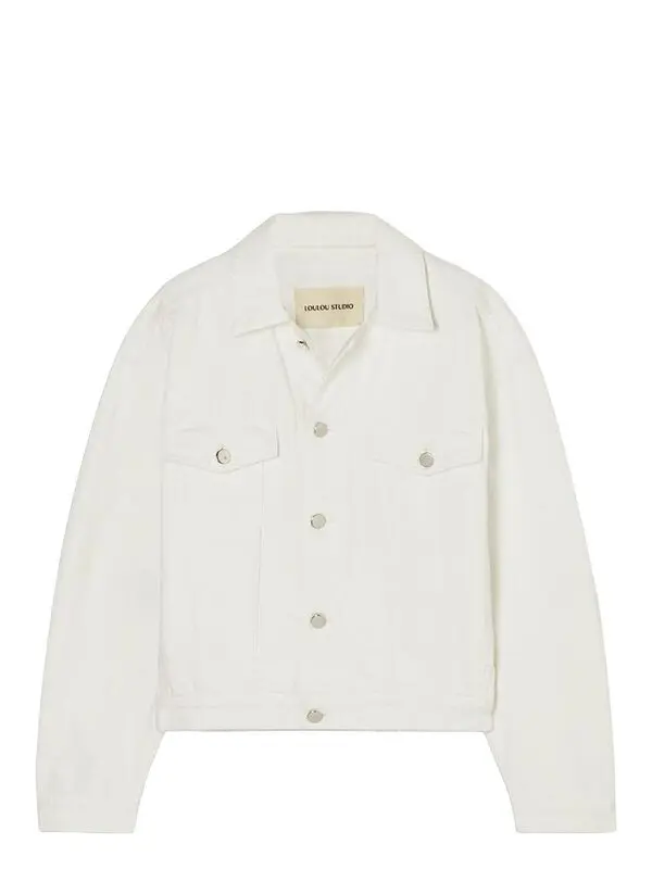 Loulou De Saison Dave Denim Jacket - Ivory