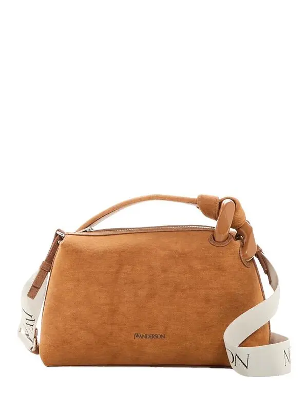 JW Anderson Jwa Canvas Corner Bag - Caramel