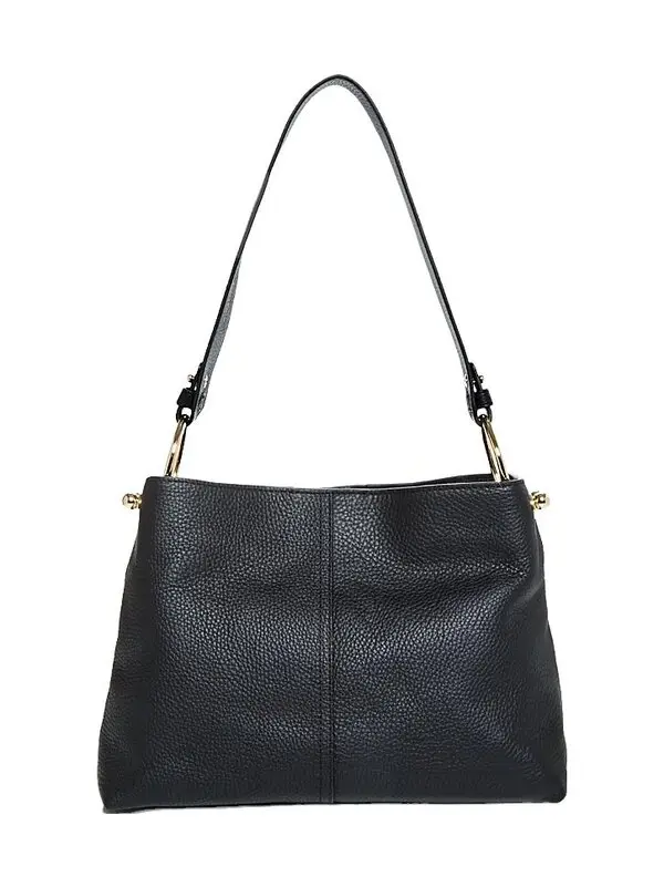 Strathberry Lana Hobo Grain Bag - Black