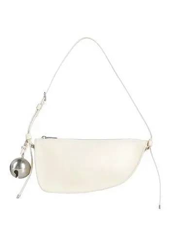 Burberry Handbag In Lambskin - Cream