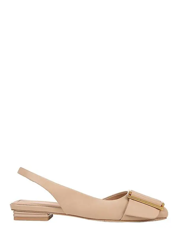 Franco Sarto Tracy Slingback Flats - Ivory