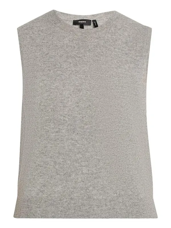 Theory Cashmere Knit Shell Top - Husky - Pg
