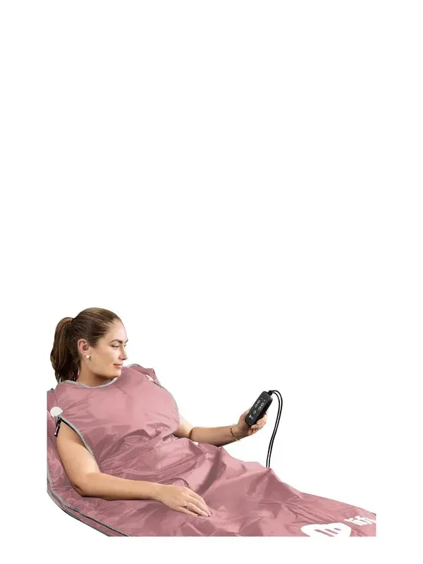 LIFEPRO Far Infrared Sauna Blanket With Thermal Wraps - Pink