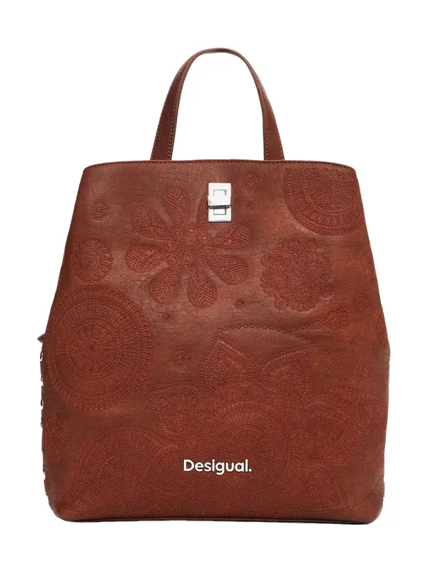 Desigual Dejavu Faux Leather Backpack - Brown