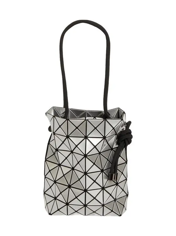 Issey Miyake Wring Glossy Drawstring Bag - Silver