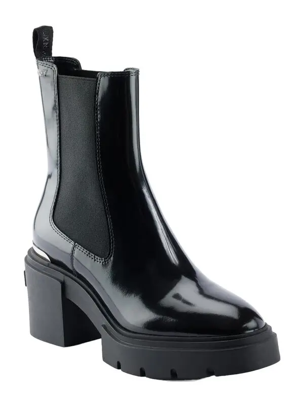 Dkny Thana Platform Chelsea Boot - Black