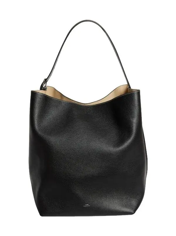 TOTEME Leather Tote - Black