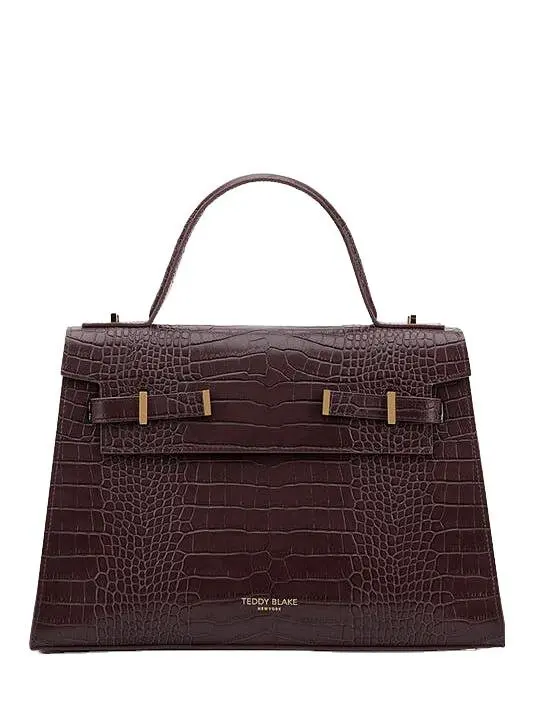 TEDDY BLAKE Ava Croco 14 - Darkbrown