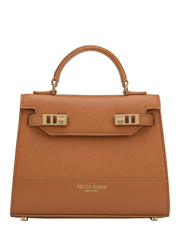 TEDDY BLAKE Kim Stampatto 9 Shoulder Bag - Camel Brown