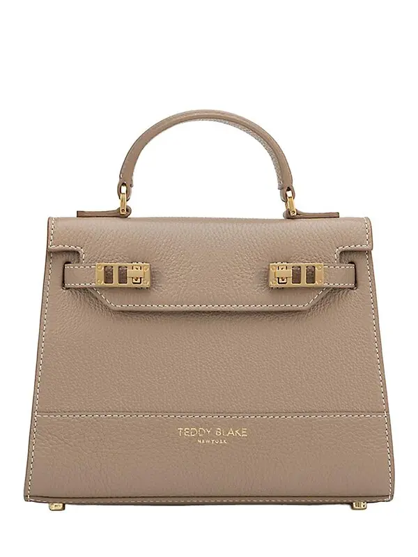 TEDDY BLAKE Kim Stampatto 9 Shoulder Bag - Dark Beige