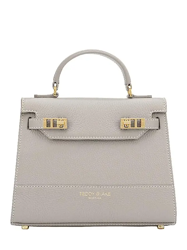 TEDDY BLAKE Kim Stampatto 9 Shoulder Bag - Light Grey