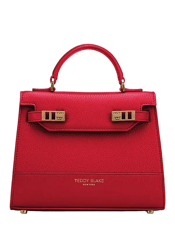 TEDDY BLAKE Kim Stampatto 9 Shoulder Bag - Red