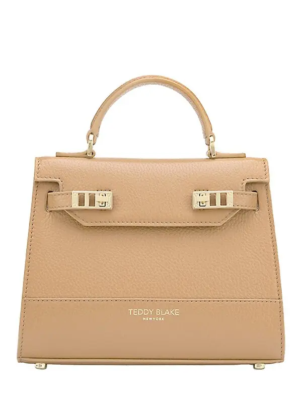 TEDDY BLAKE Kim Stampatto 9 Shoulder Bag - Tan