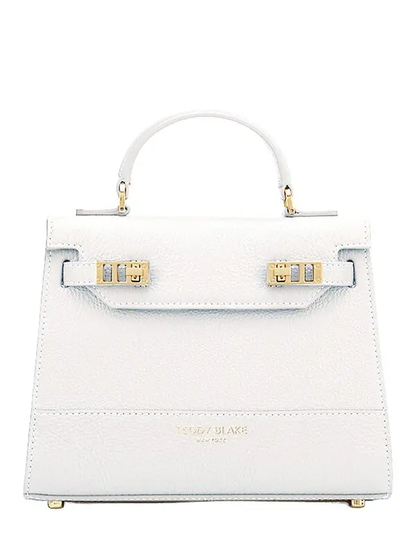 TEDDY BLAKE Kim Stampatto 9 Shoulder Bag - White