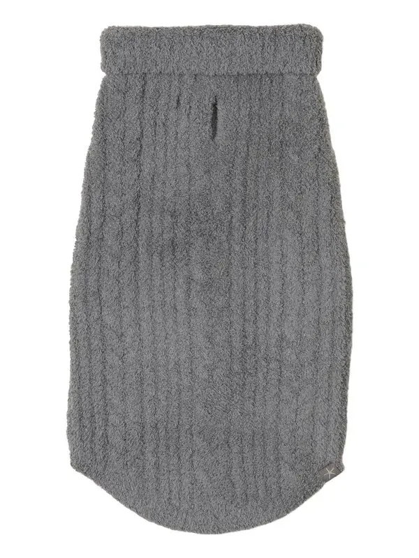 Barefoot Dreams Cozychic® Cable Pet Sweater - Graphite