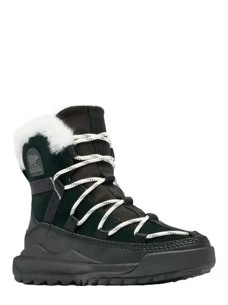 Sorel Ona™ Rmx Glacy Plus Waterproof Boots - Black/ Sea Salt