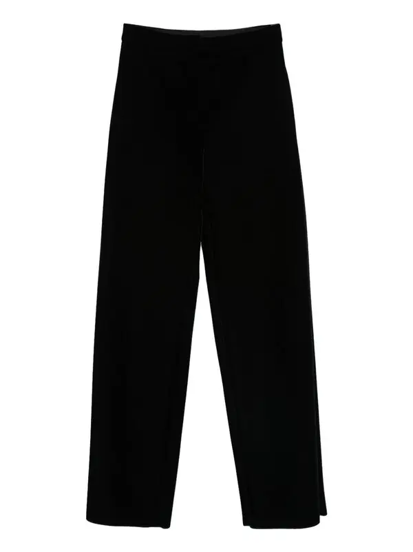 Sportmax Arte Velvet Trousers - Black