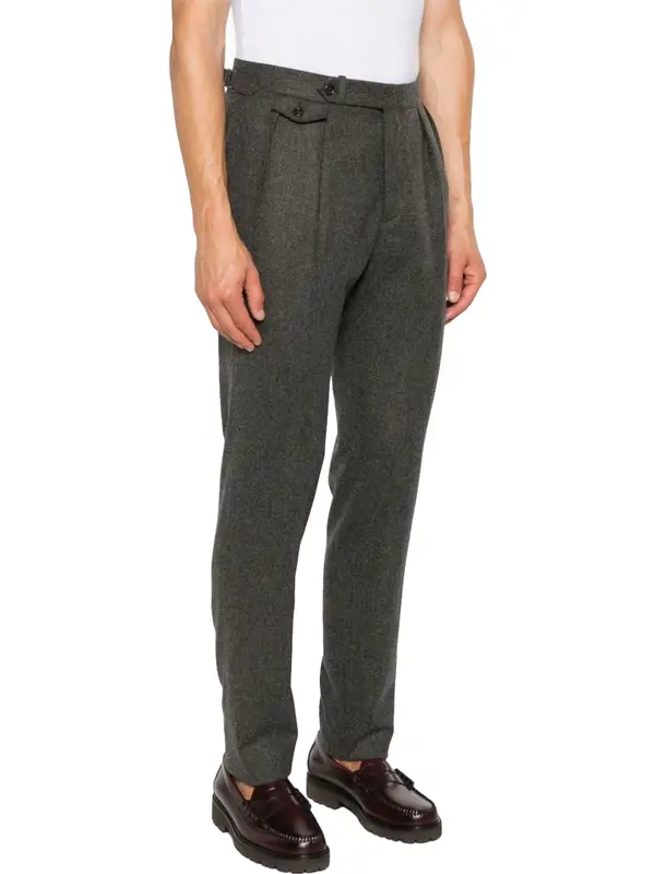 Polo Ralph Lauren Tailored Wool Trousers - Grey