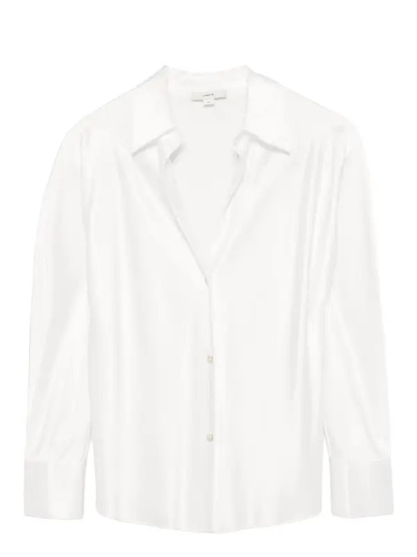 Vince Satin Shirt - White