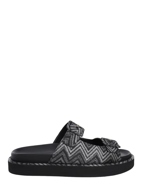 Missoni Zigzag Clea Sandals - Black
