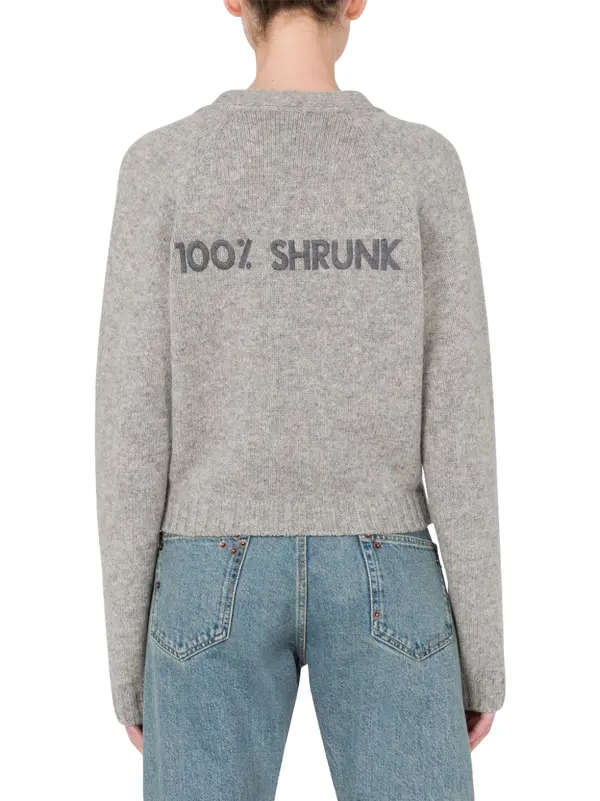 Moschino Virgin Wool Cardigan - Grey