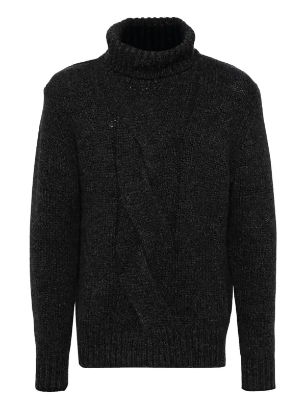 N.peal Cable-knit Cashmere Jumper - Brown