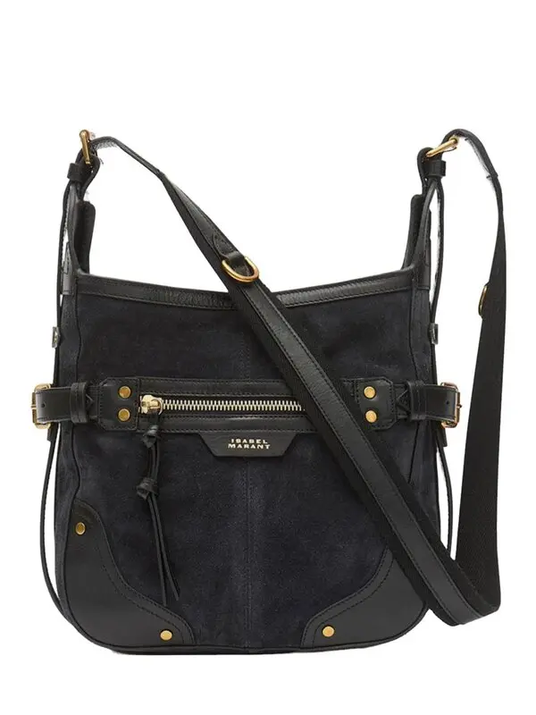 Isabel Marant Small Sierra Hobo Shoulder Bag - Black