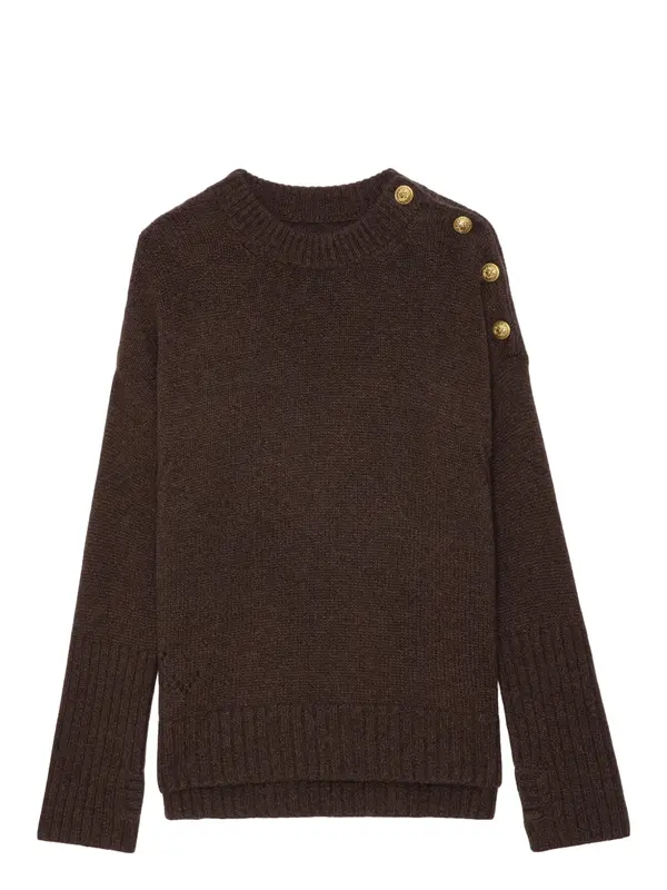 Zadig&Voltaire Malta Jumper - Brown